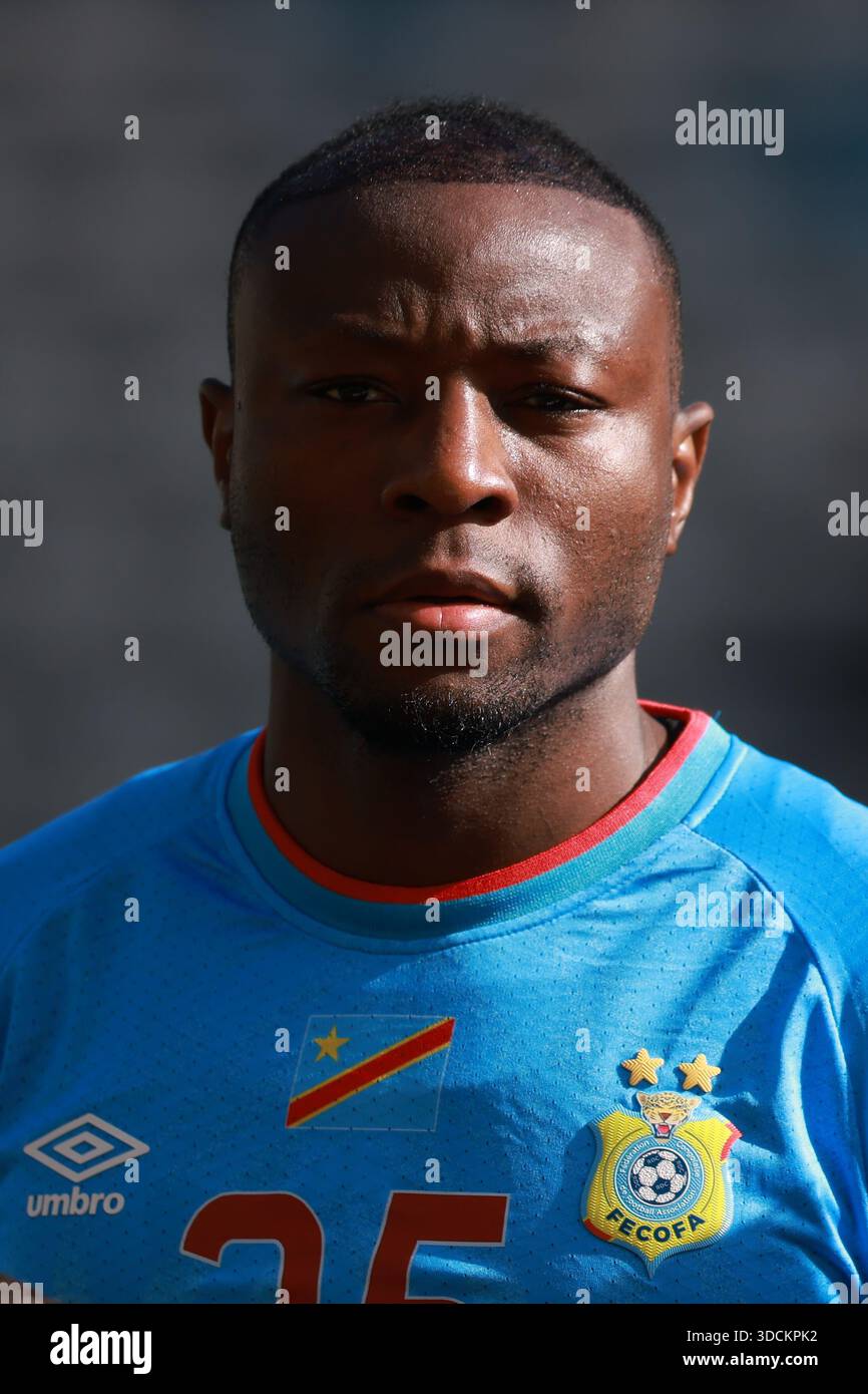 Morocco, Rabat - 23 December 2025 - portrait of Edo Kayembe of DR Congo ...