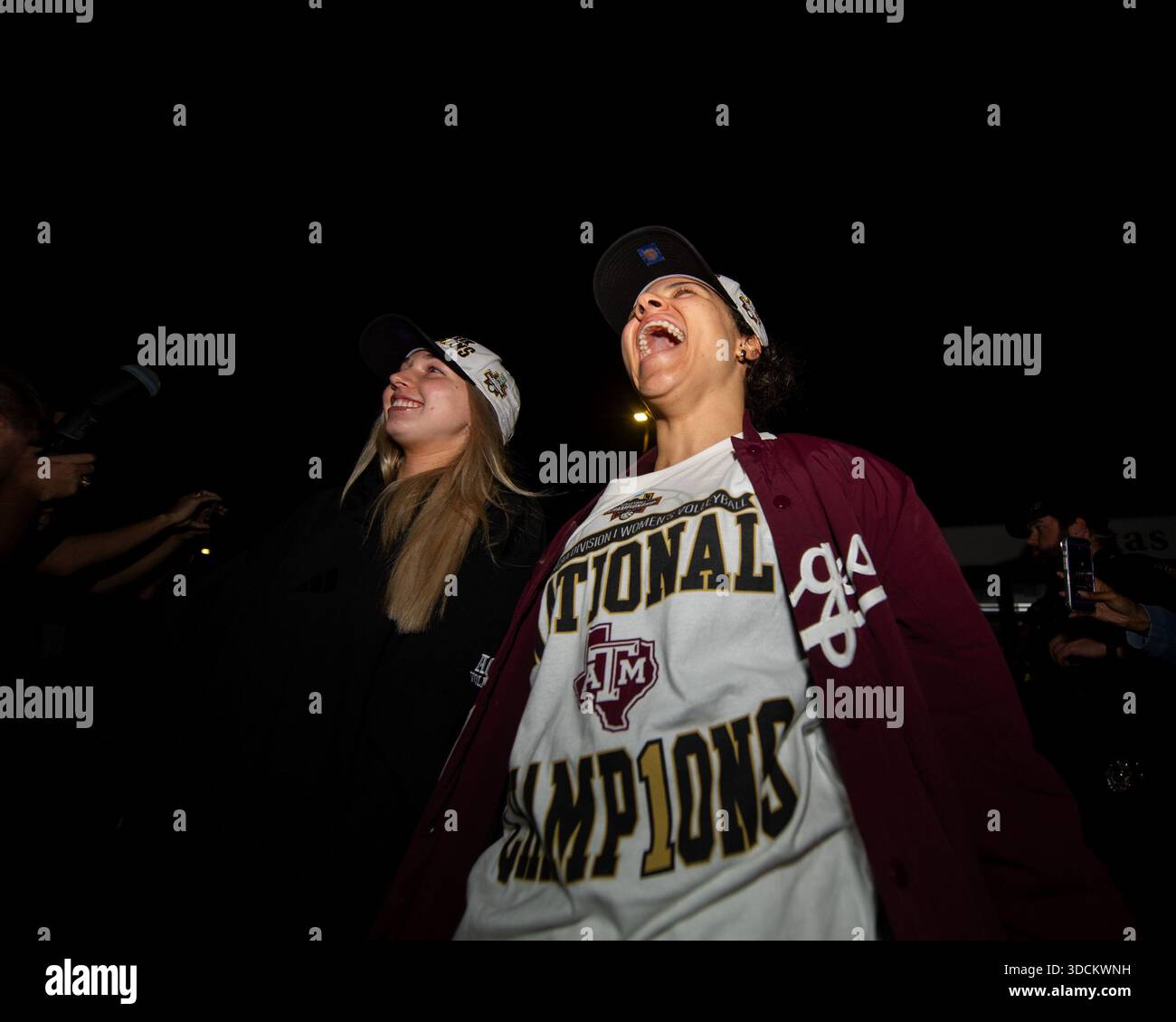 Addi Applegate, Tatum Thomas and the national champion Texas A&M ...