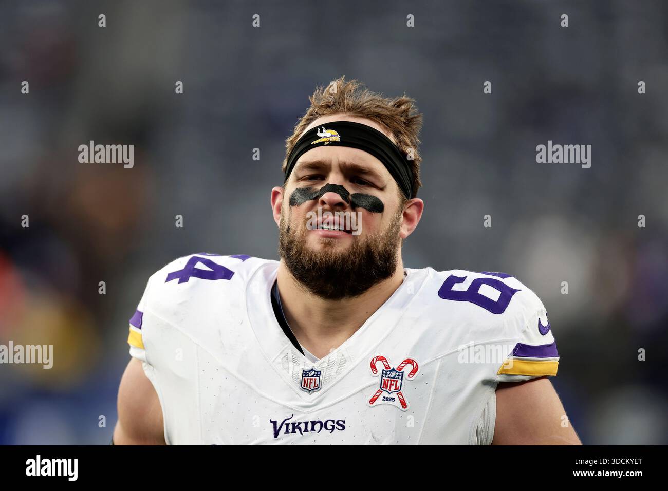 Minnesota Vikings center Blake Brandel (64) walks off the field after ...