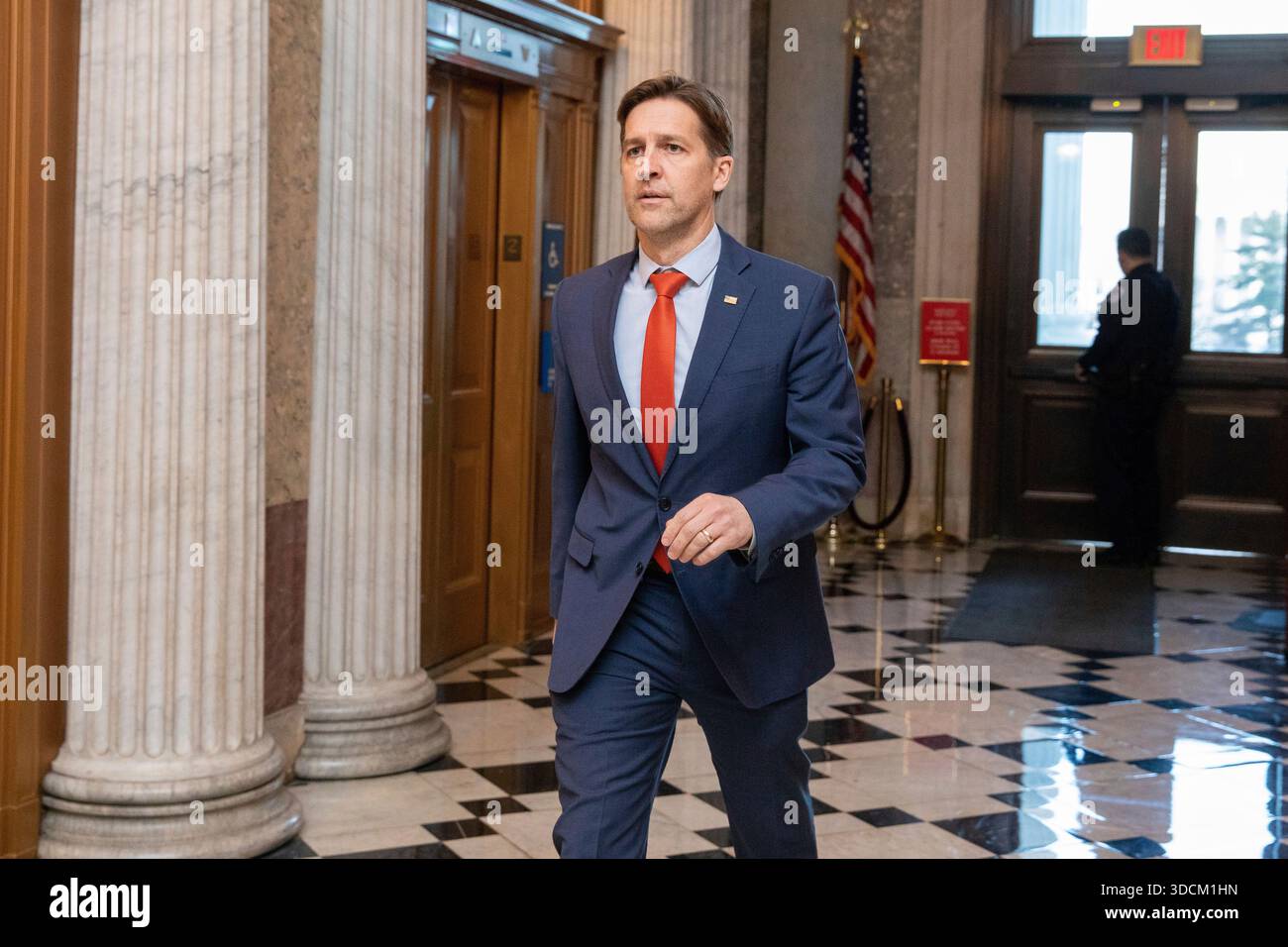 FILE - Sen. Ben Sasse, R-Neb., walks the halls of the Capitol in ...