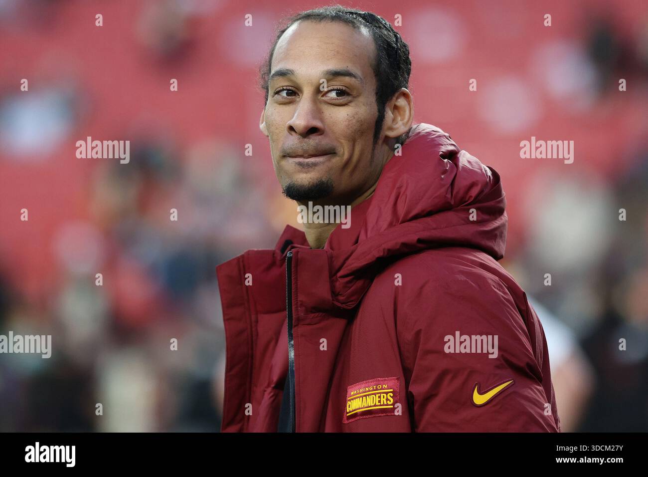 Washington Commanders wide receiver Robbie Chosen (12) looks on before ...