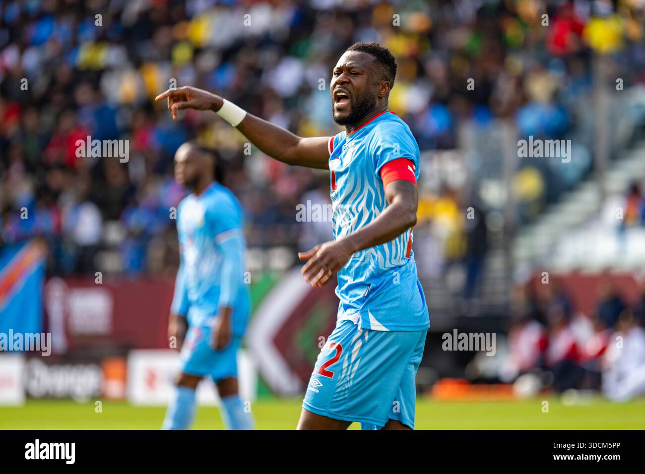 Chancel Mbemba of Congo DR reacts during the Africa Cup of Nations (CAN ...