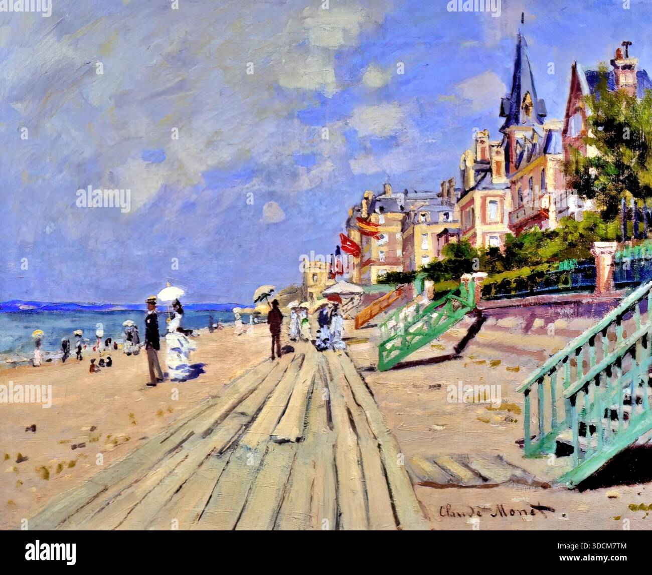 Iconic beach view Stock Vector Images - Alamy