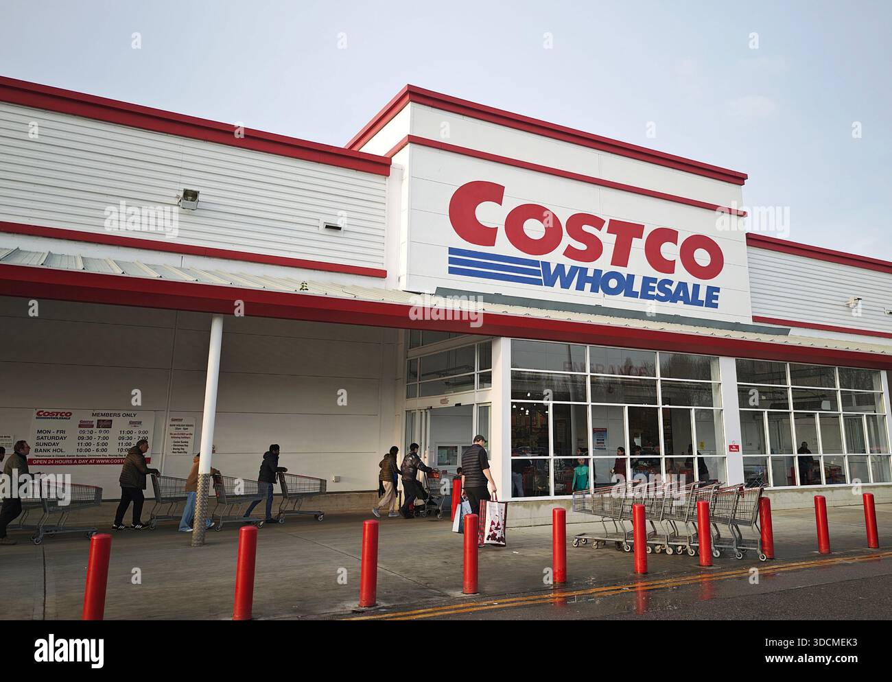 Costco Wholesale in Manchester on 22 December 2025. (Photo by Calvin Ng ...