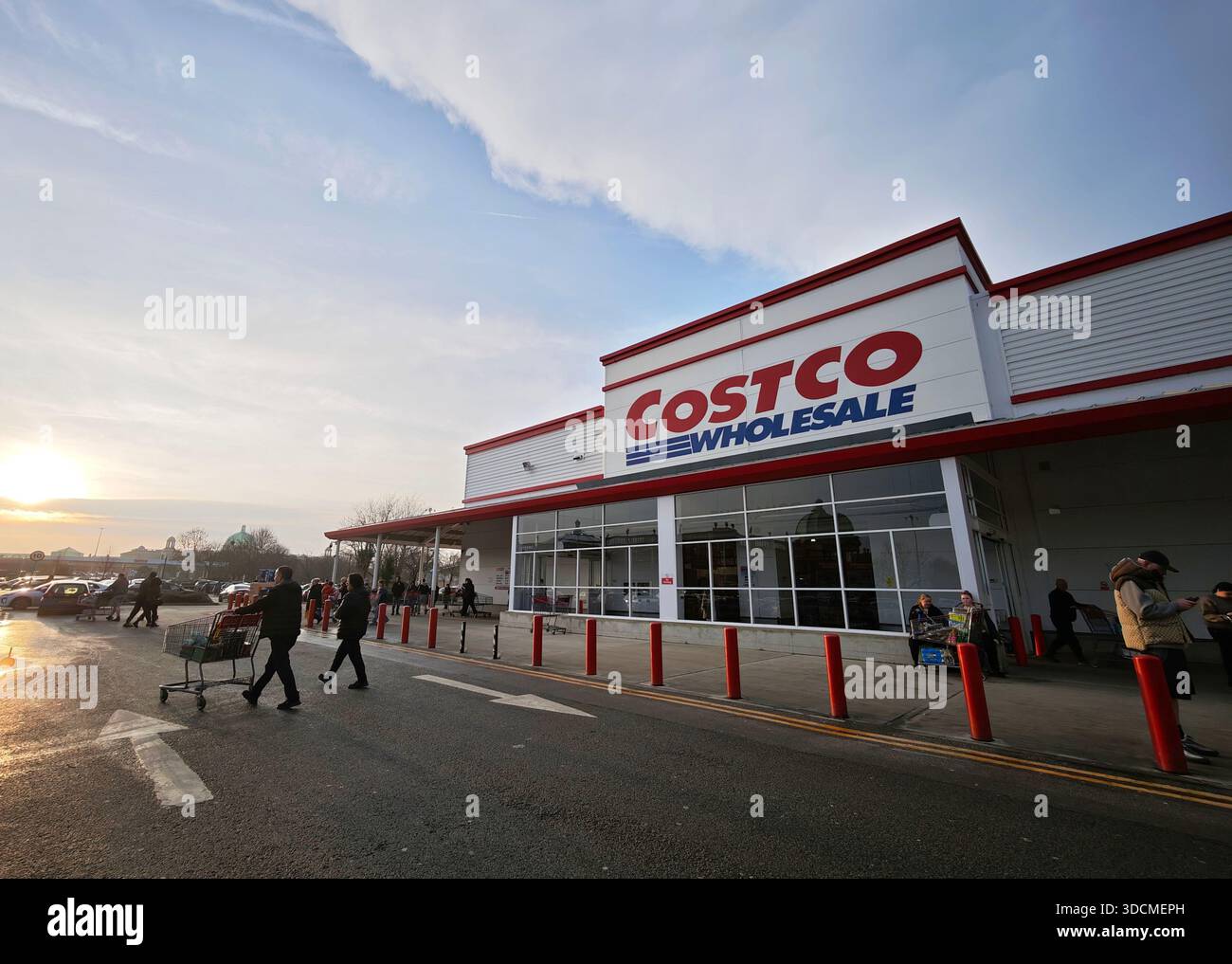 Costco Wholesale in Manchester on 22 December 2025. (Photo by Calvin Ng ...