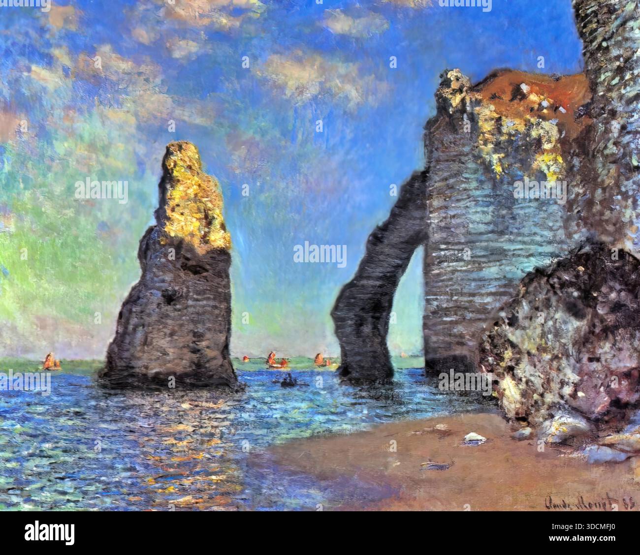 Coastal landscape кщслн green Stock Vector Images - Alamy