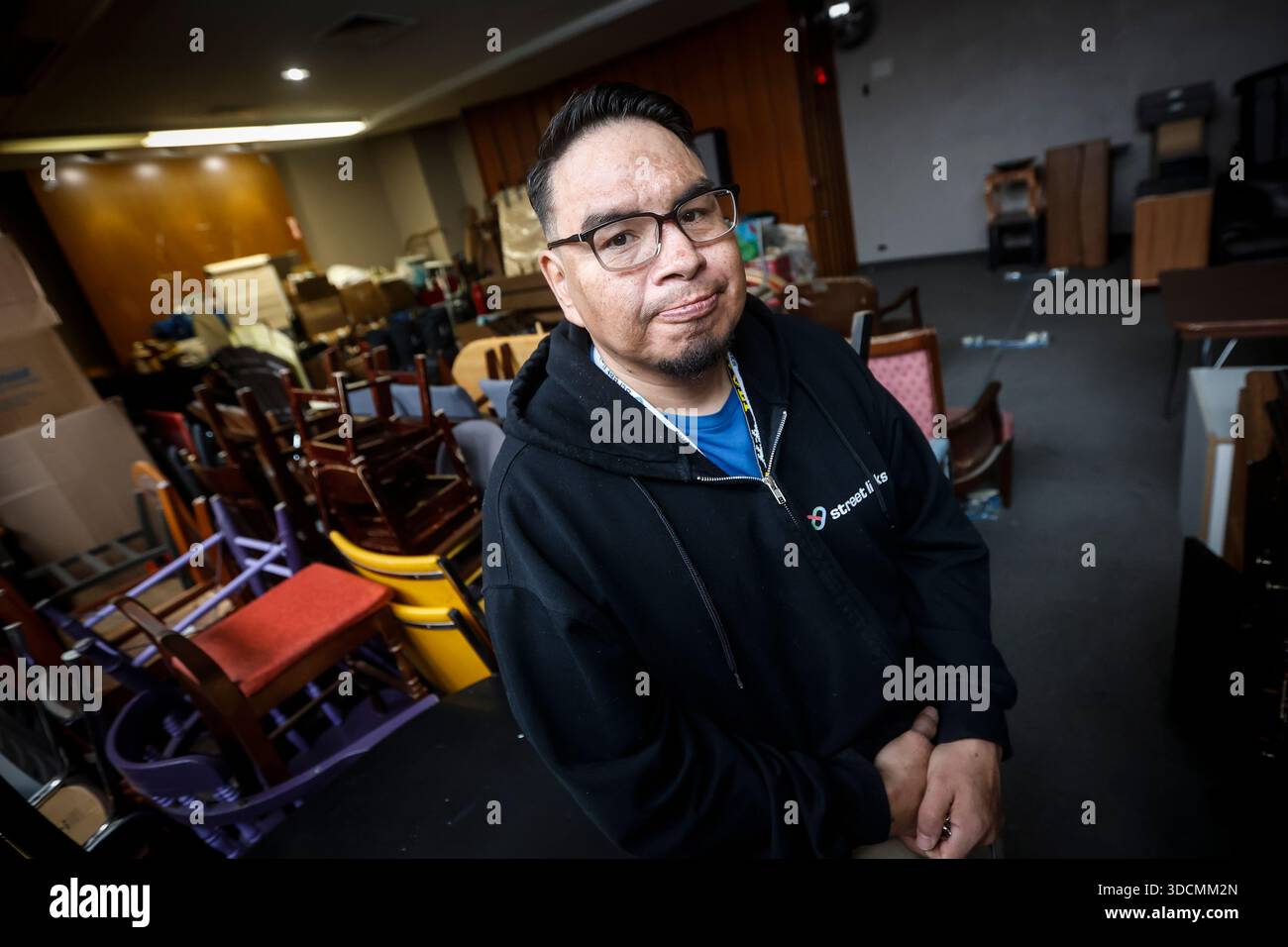 Claudemier Bighetty, outreach and community support worker at St ...