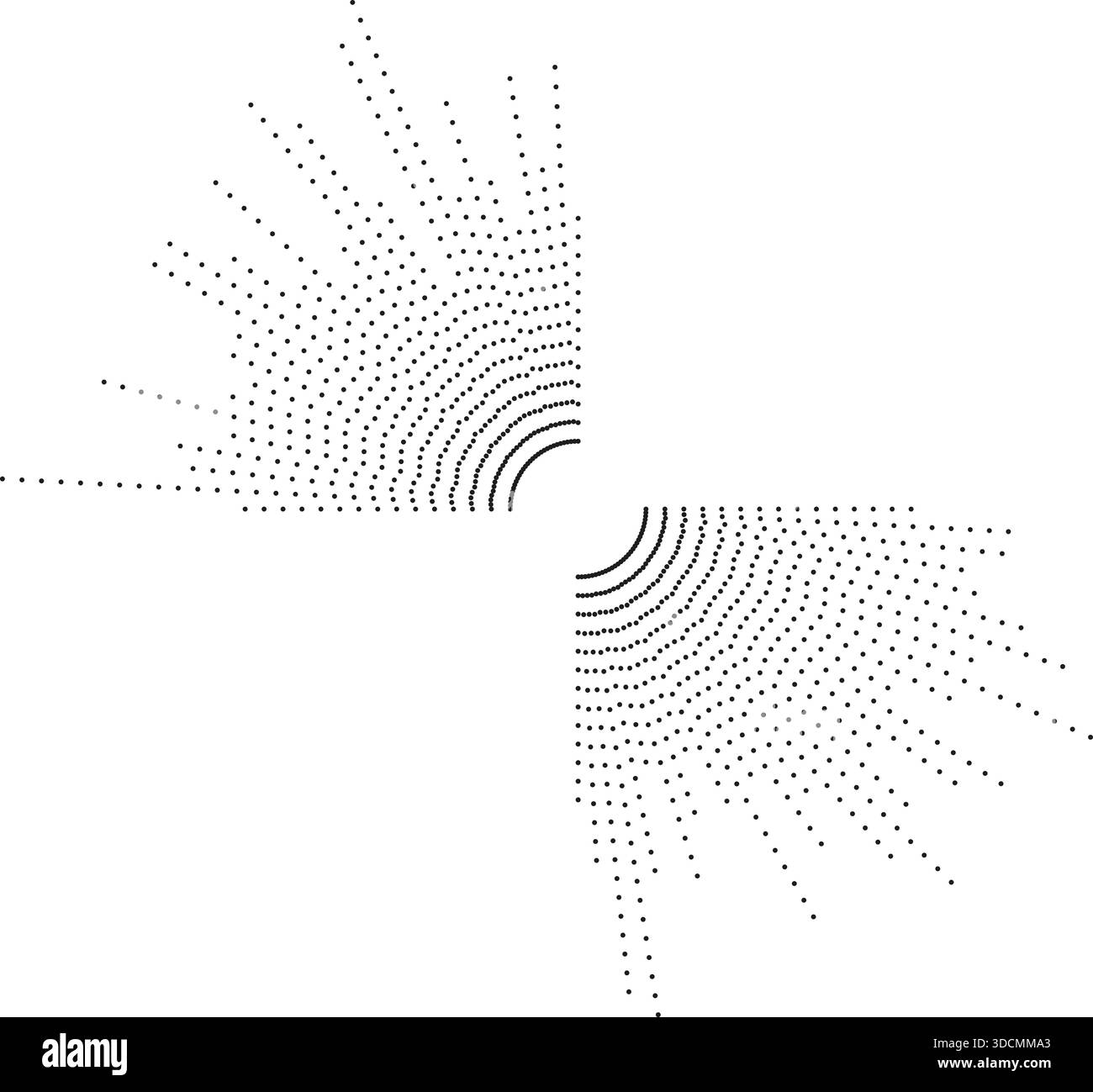 Radiating form Cut Out Stock Images & Pictures - Alamy