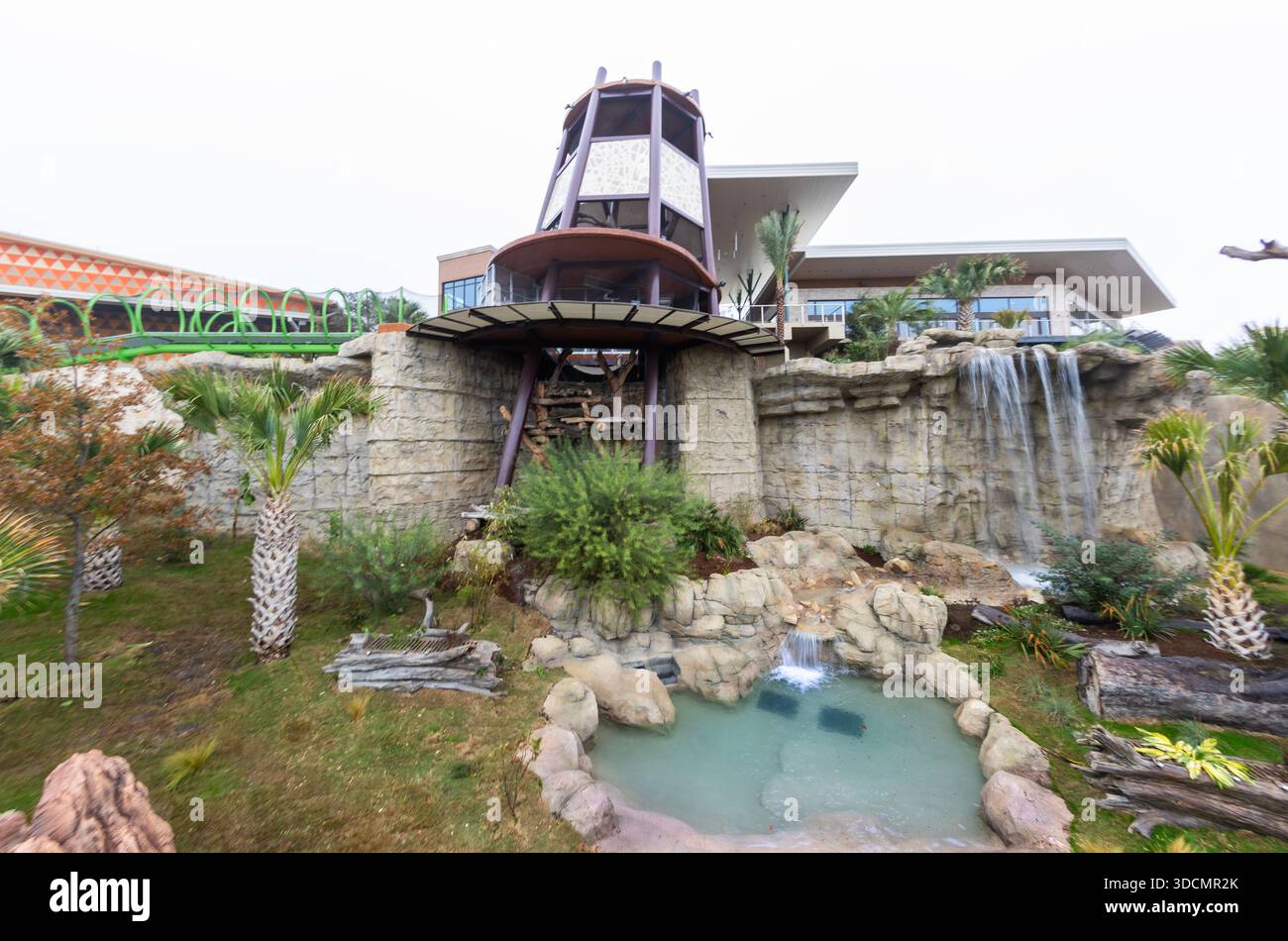 IMAGE DISTRIBUTED FOR SAN ANTONIO ZOO - Guests attend the grand opening ...