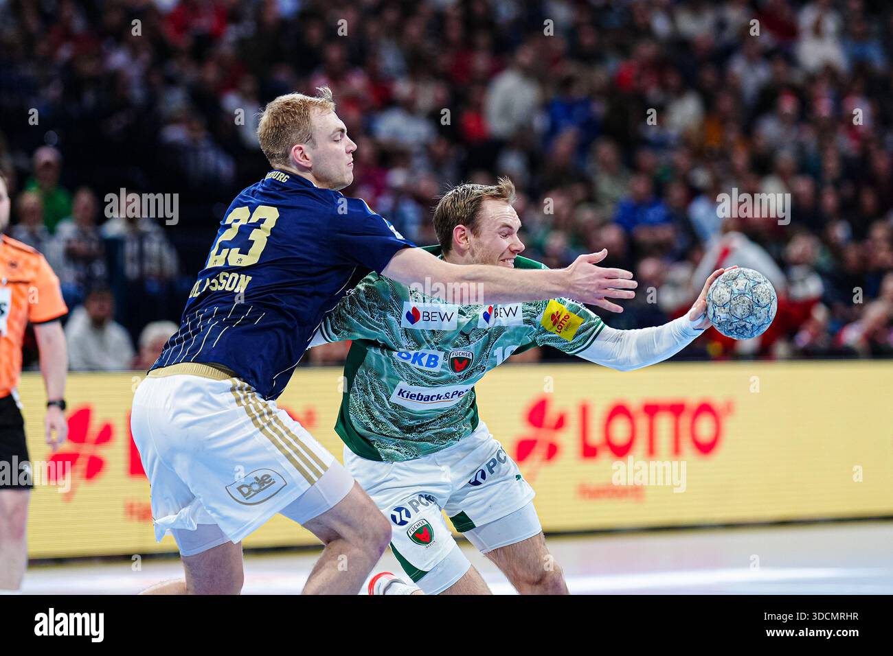 Einar Olafsson (Handball Sport Verein Hamburg, #23), Mathias Gidsel ...