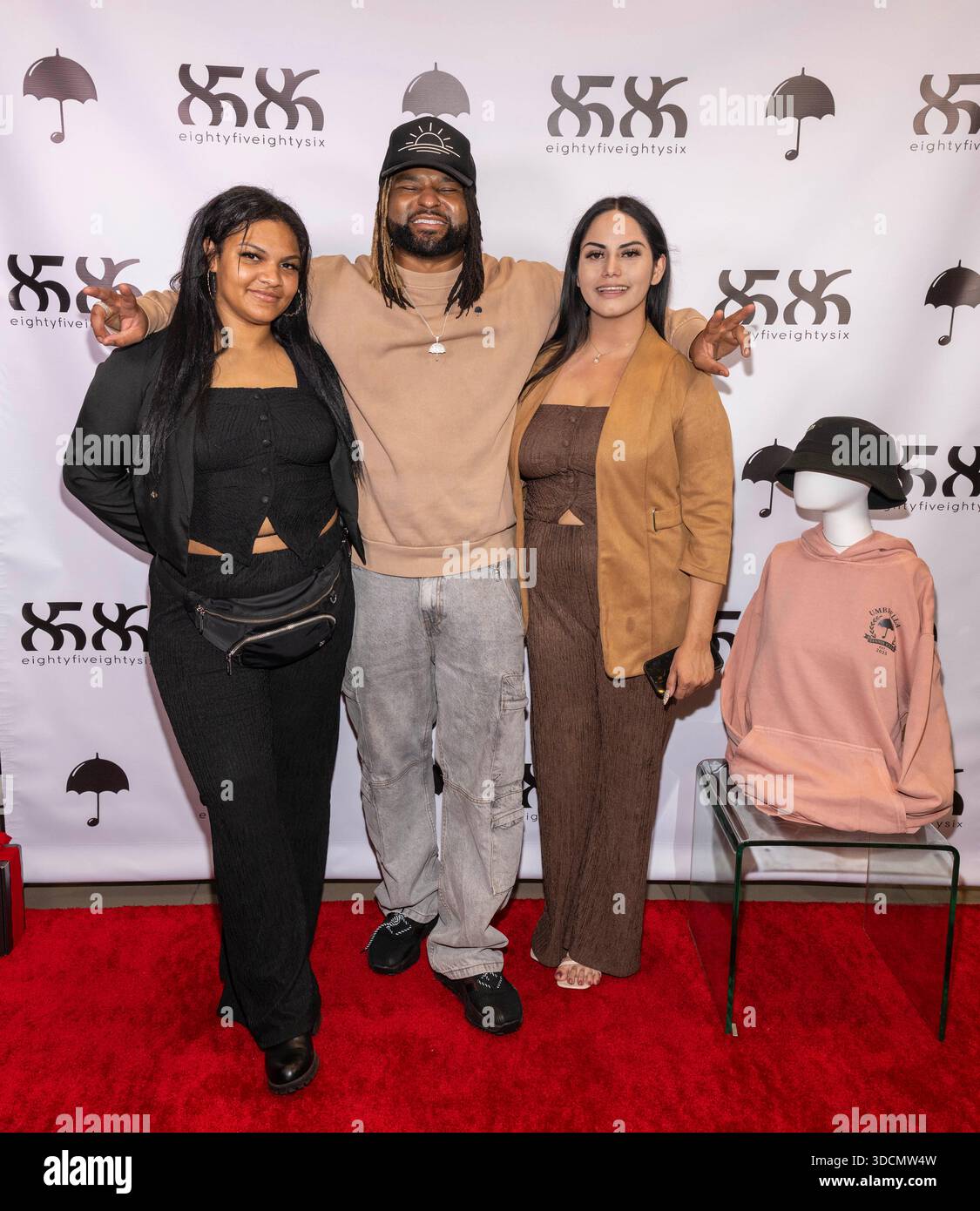 American rapper / Artist J French with Publicists Ray Bennett and ...