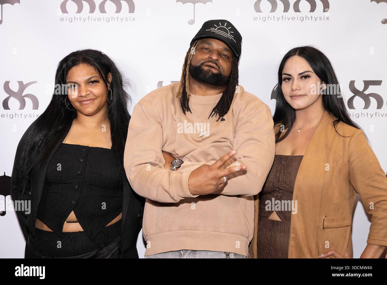 American rapper / Artist J French with Publicists Ray Bennett and ...