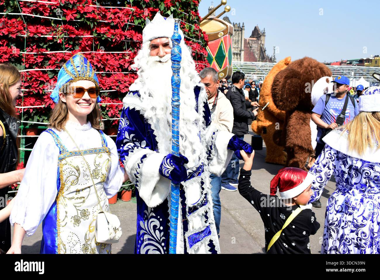 Russian community in Mexico taking part during the Ded Moroz - Russian ...