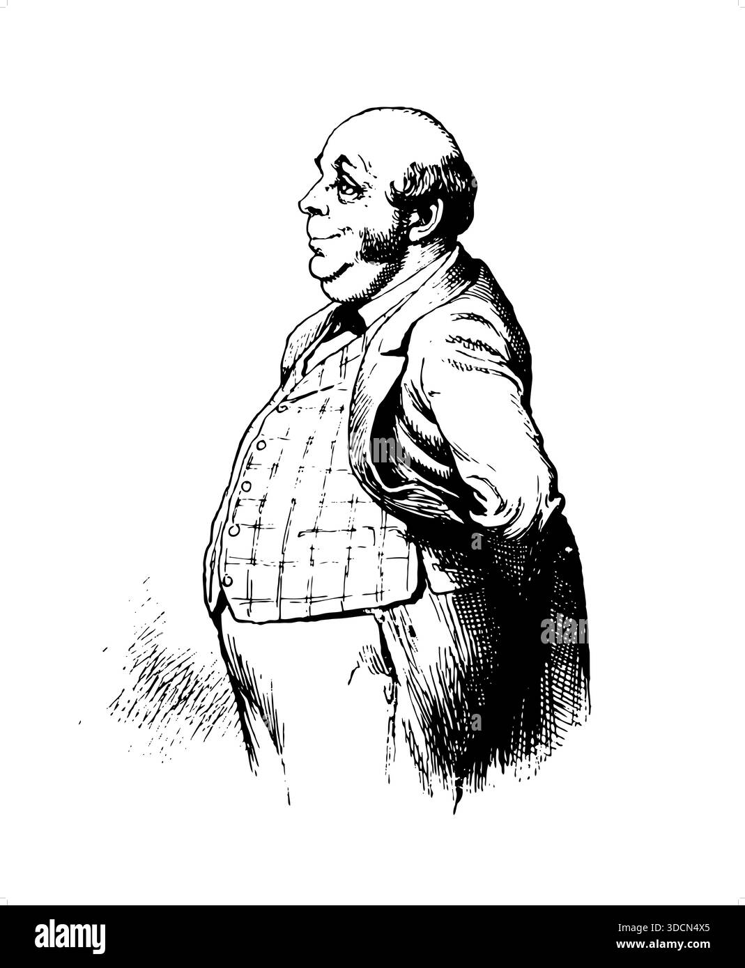 Smiling head standing in Stock Vector Images - Alamy