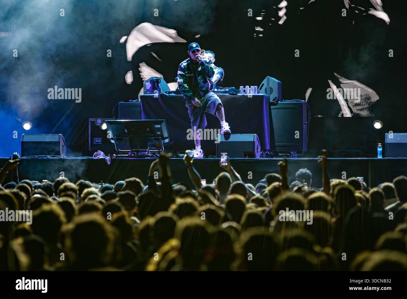 MIAMI 2025 - Day 02 @ NOYZ NARCOS @ Idroscalo - Milano Stock Photo - Alamy
