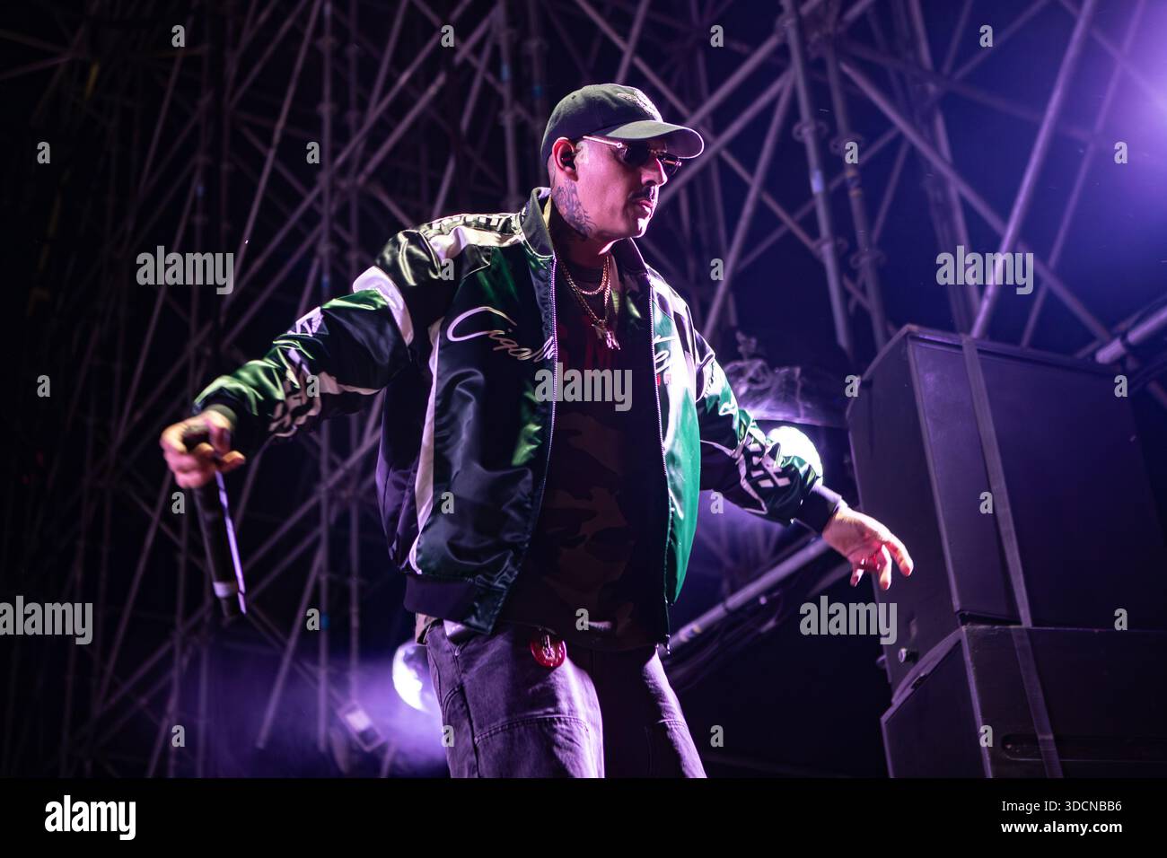 MIAMI 2025 - Day 02 @ NOYZ NARCOS @ Idroscalo - Milano Stock Photo - Alamy