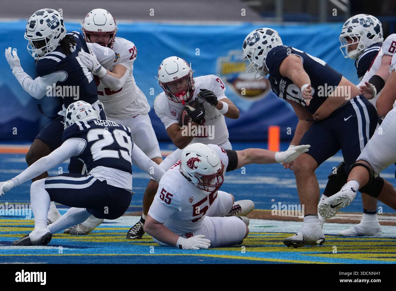 December 22 2025: Cougars running back Maxwell Woods (3) in action ...