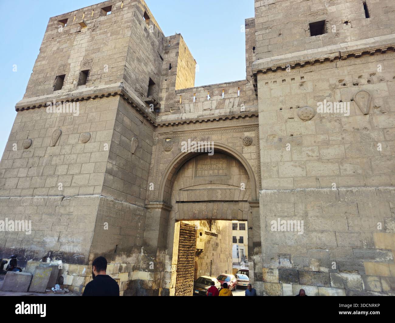 Cairo, Egypt, December 20 2025: Bab al-Nasr Gate of Victory, one of the ...