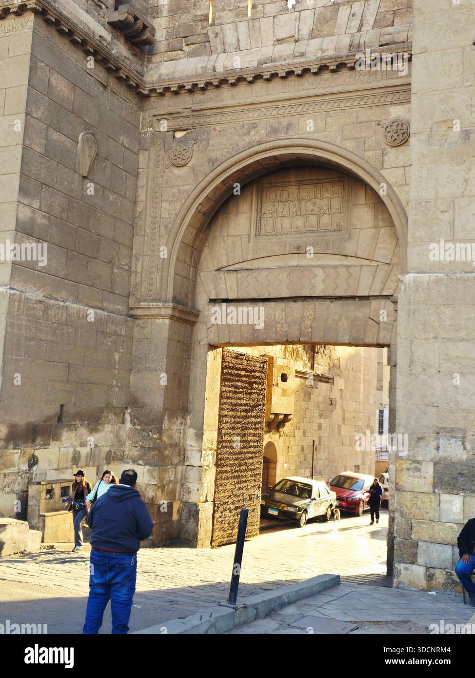 Cairo, Egypt, December 20 2025: Bab al-Nasr Gate of Victory, one of the ...