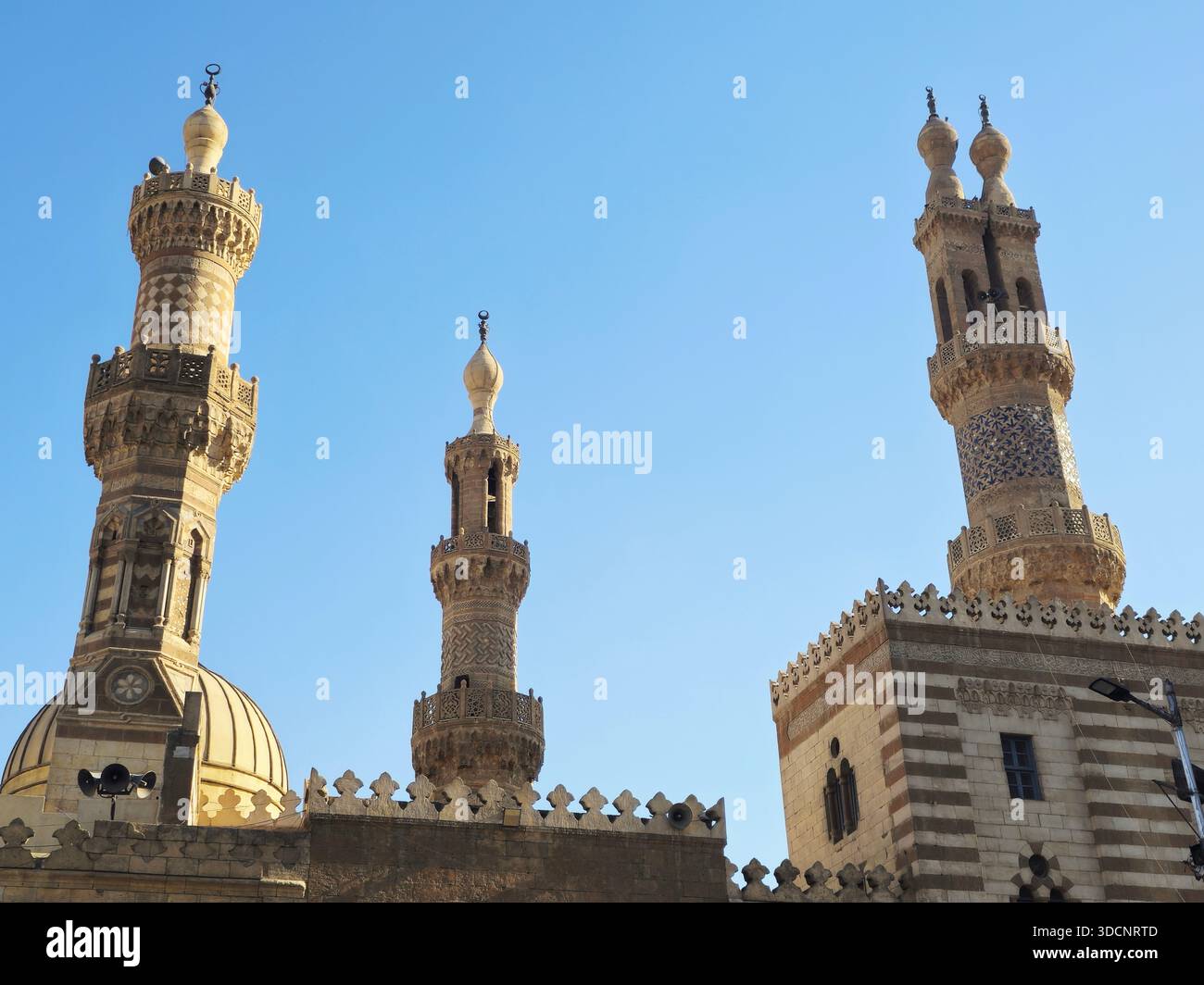 Cairo, Egypt, December 20 2025: Al-Azhar mosque, a historic mosque and ...