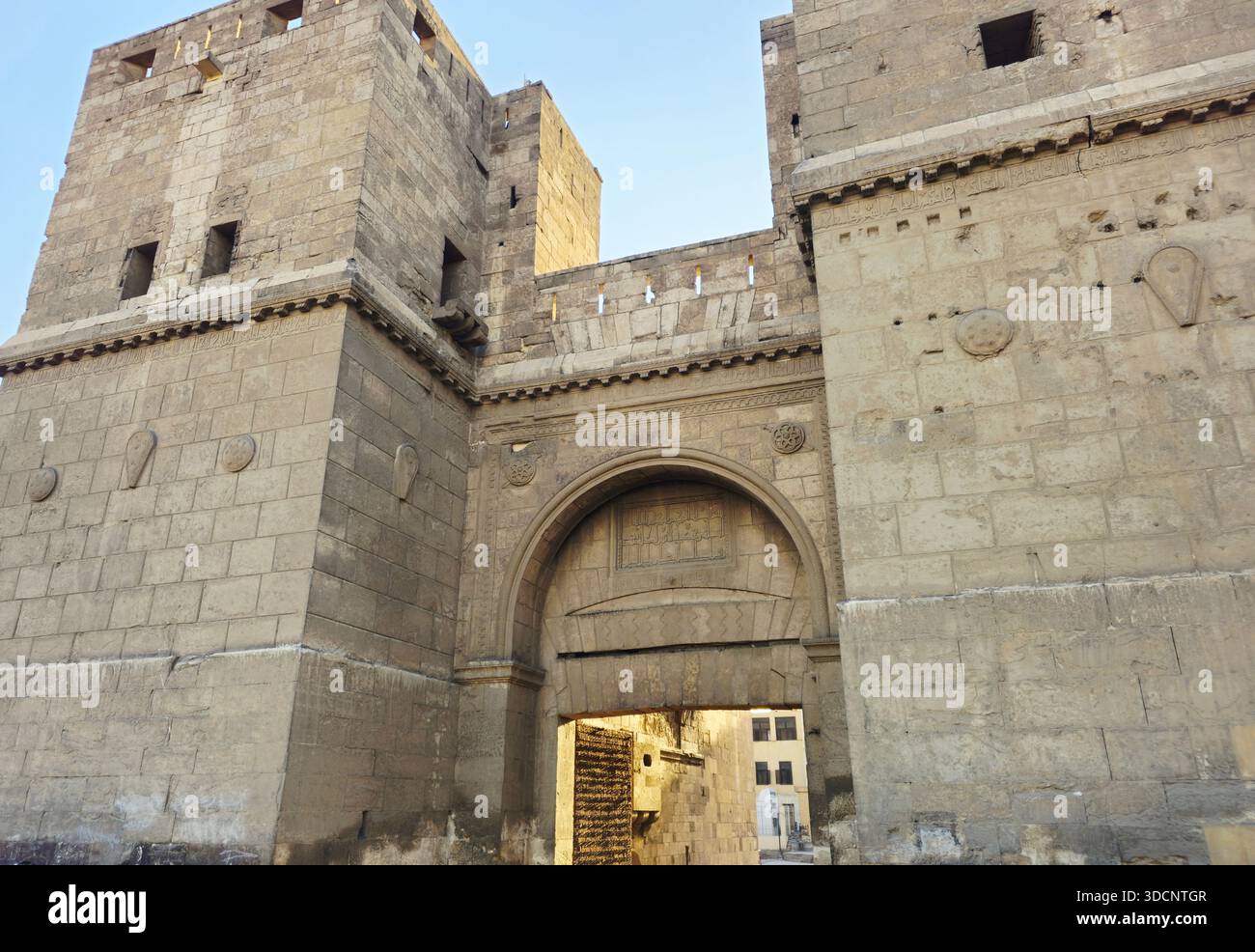 Cairo, Egypt, December 20 2025: Bab al-Nasr Gate of Victory, one of the ...