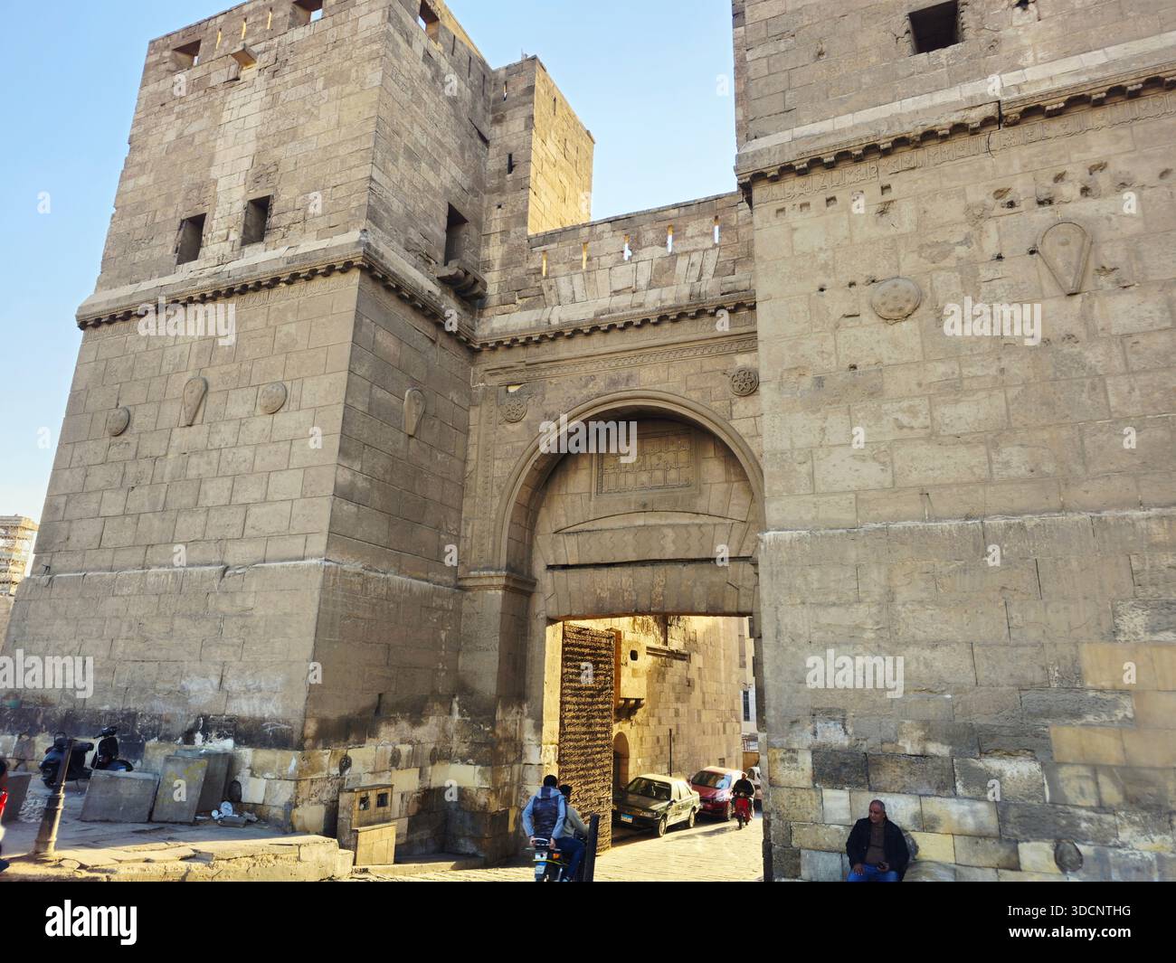 Cairo, Egypt, December 20 2025: Bab al-Nasr Gate of Victory, one of the ...
