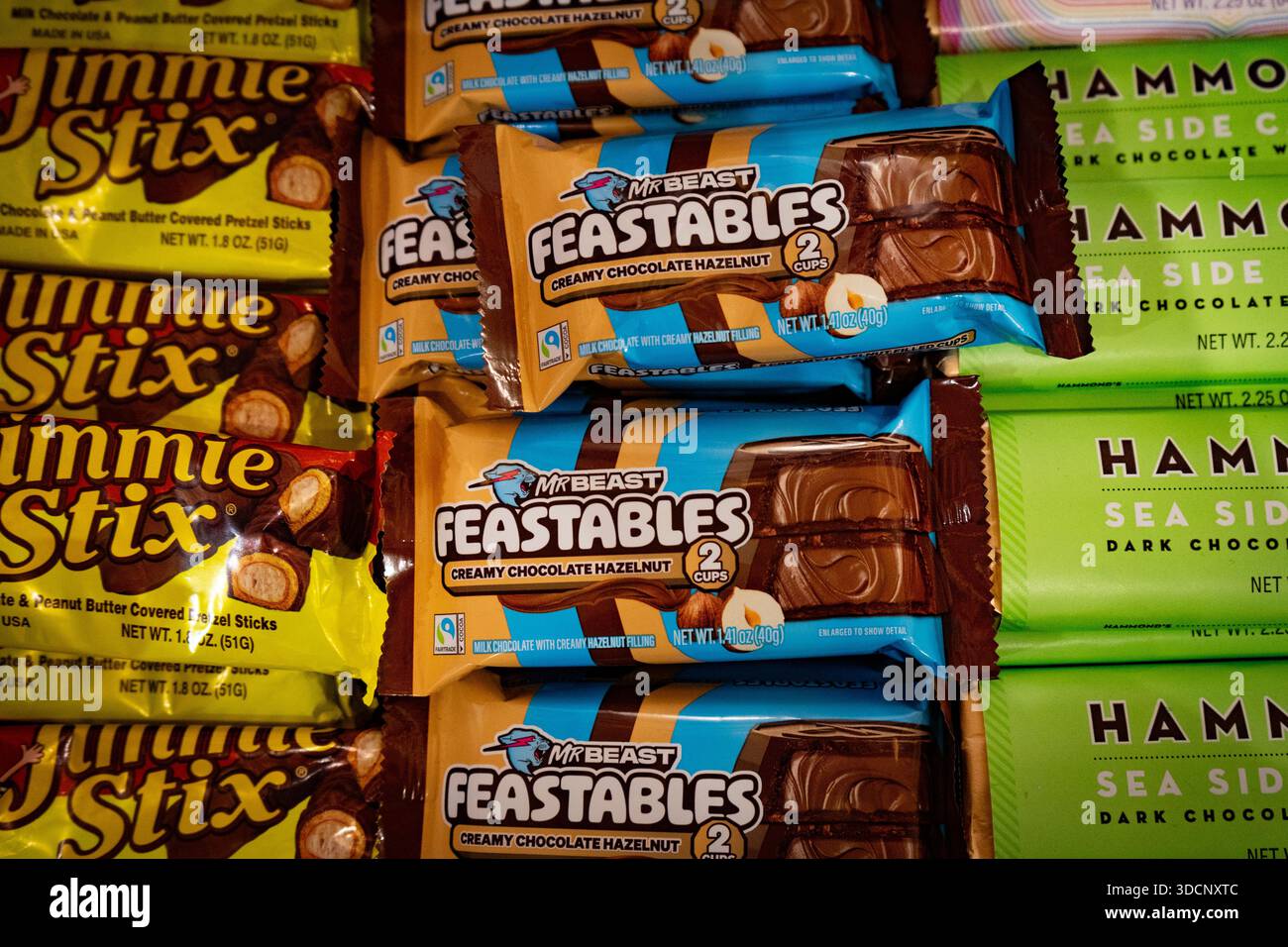 Mrbeast feastables hi-res stock photography and images - Alamy