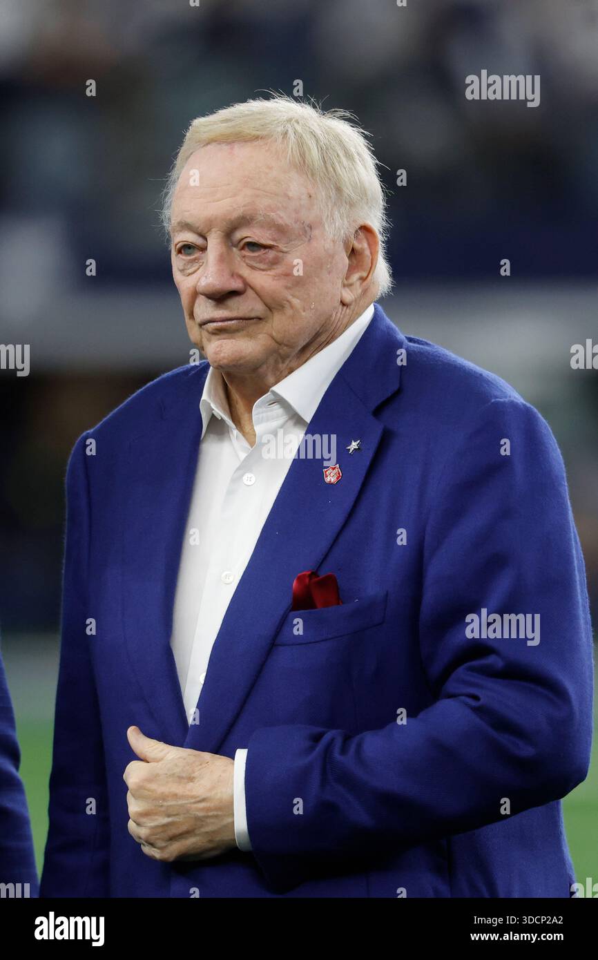 Dallas Cowboys owner and general manager Jerry Jones during pregame ...