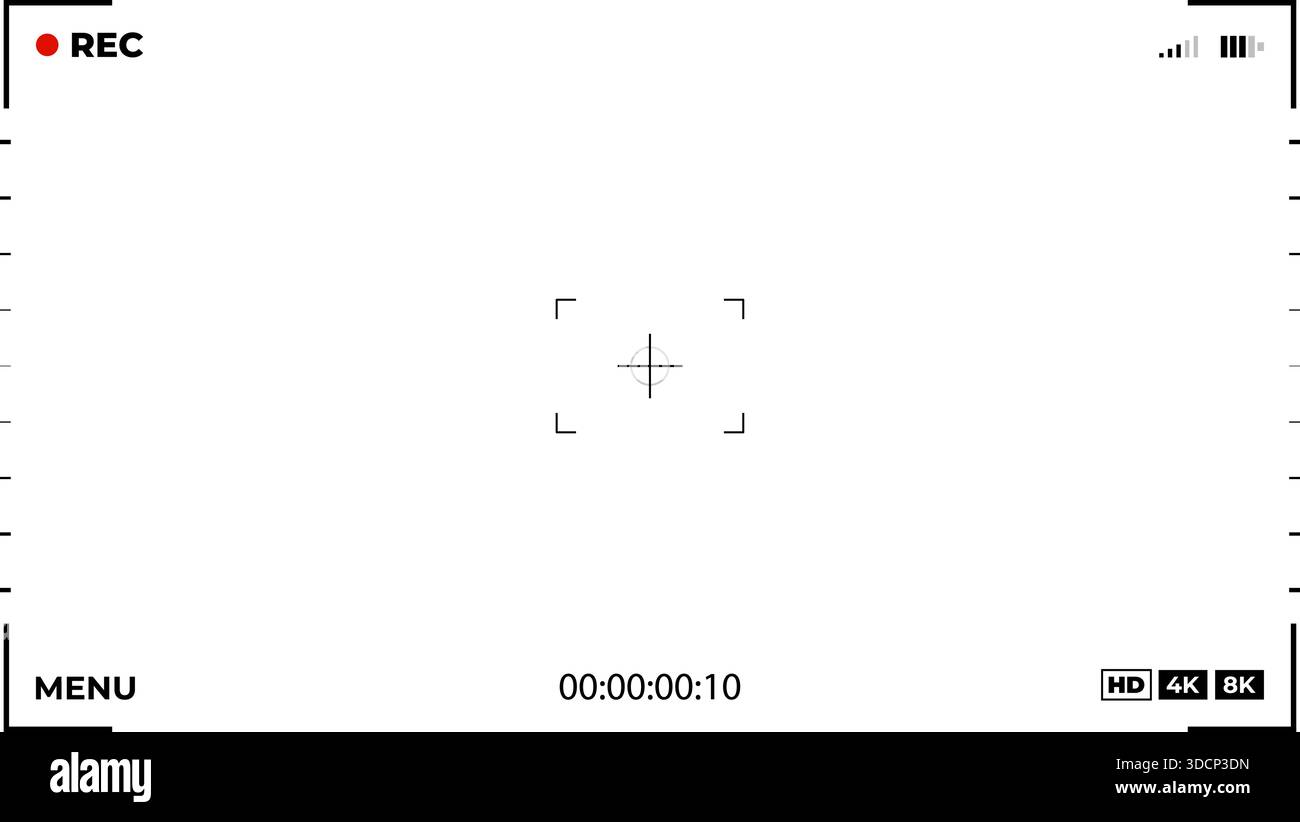 Camera electronic viewfinder Stock Vector Images - Alamy