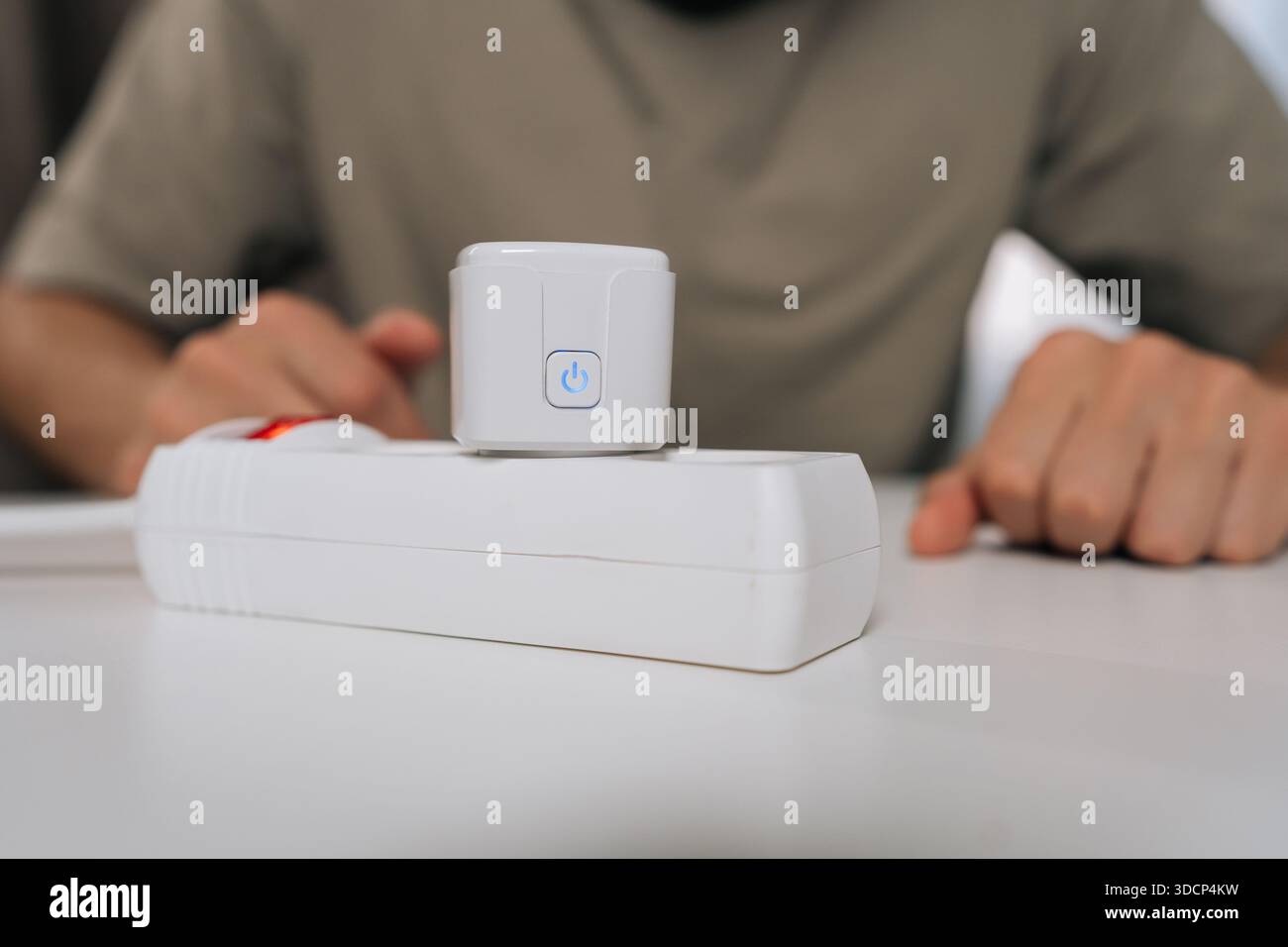 White plug socket setting hi-res stock photography and images - Alamy