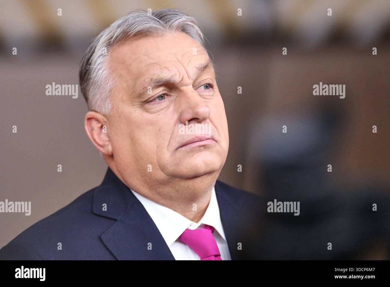 Brüssel, Belgien, 18.12.2025: Europa-Gebäude: EU-Gipfel: Viktor Orbán ...