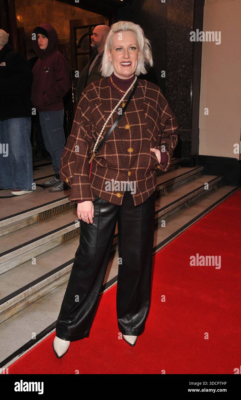 Stephanie McGovern at the "Sleeping Beauty" panto press night, The ...