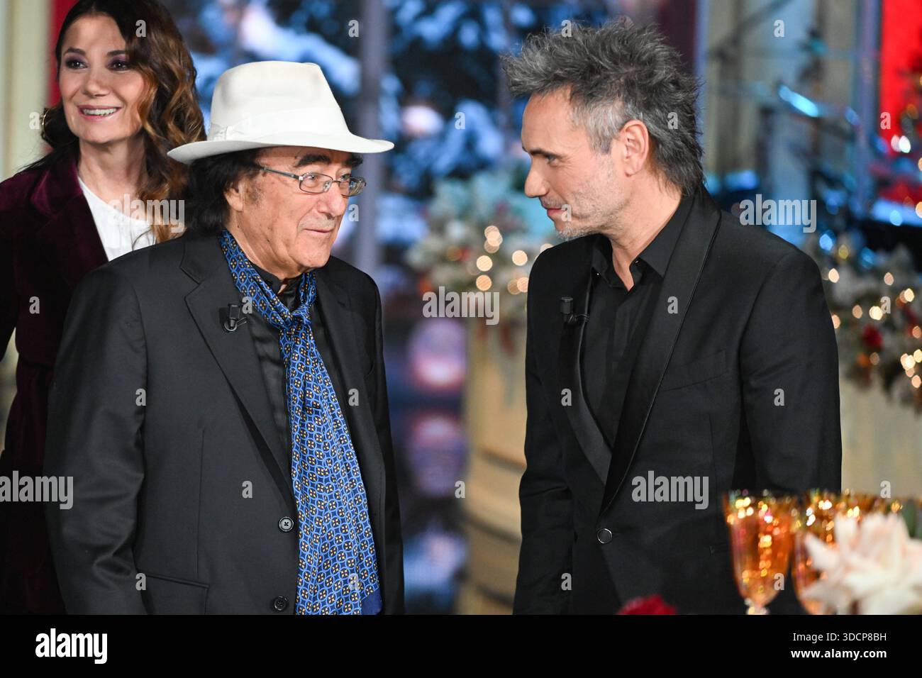 Milan, RAI 1 program "Christmas Dinner" hosted by Antonella Clerici ...