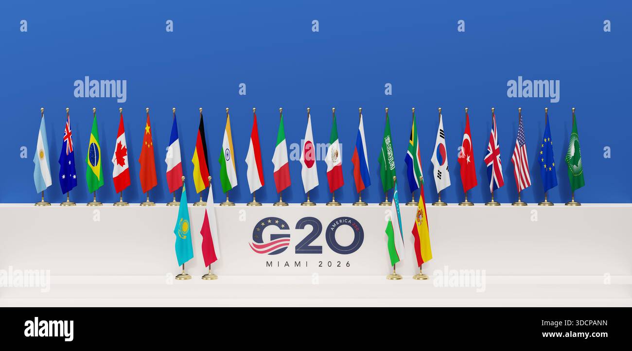 Flags G20 membership , Concept of the G20 summit or meeting, G20 ...