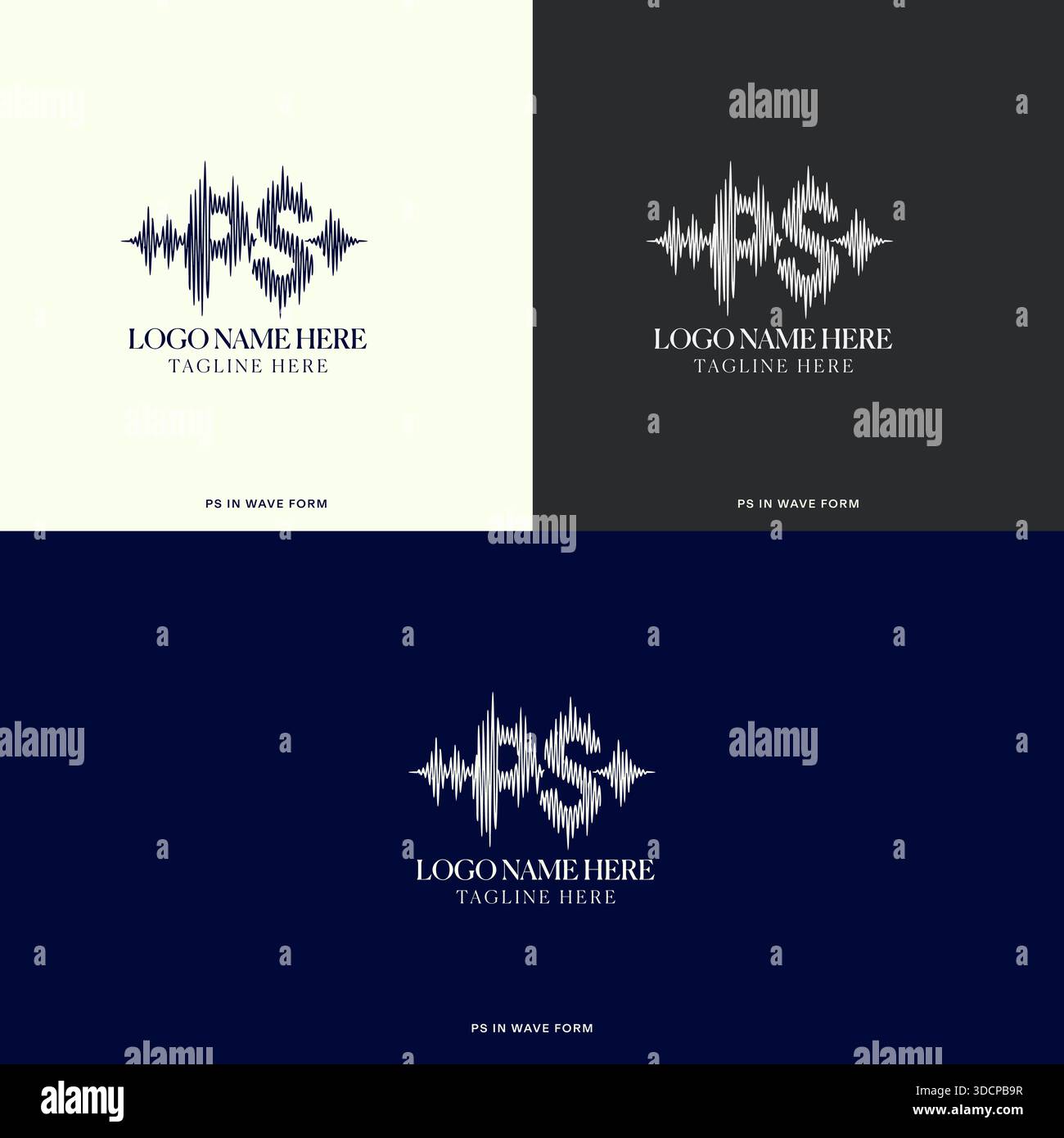 Music inspired logo Stock Vector Images - Alamy