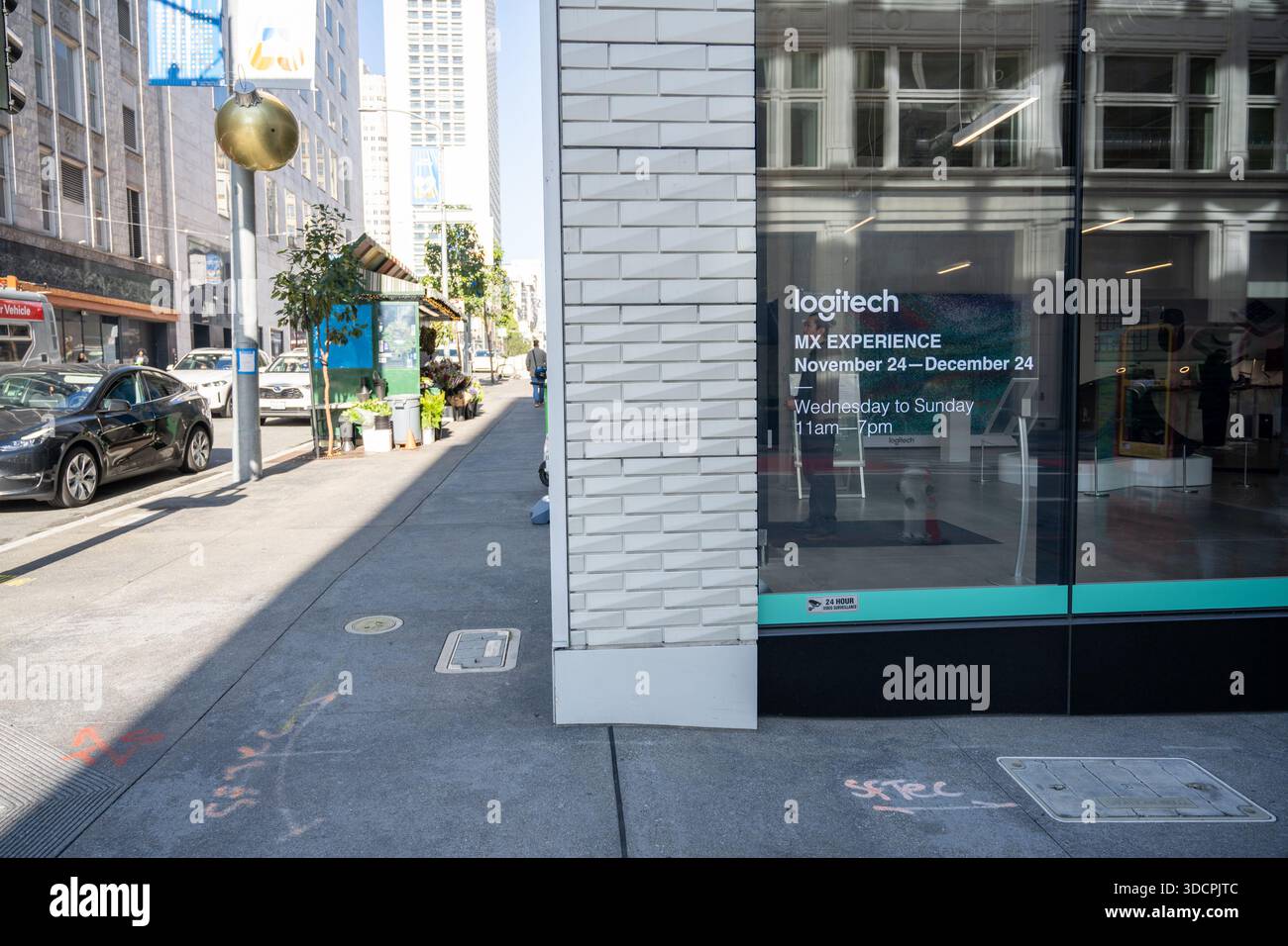 Logitech logo is visible at Logitech Experience Store, Union Square ...