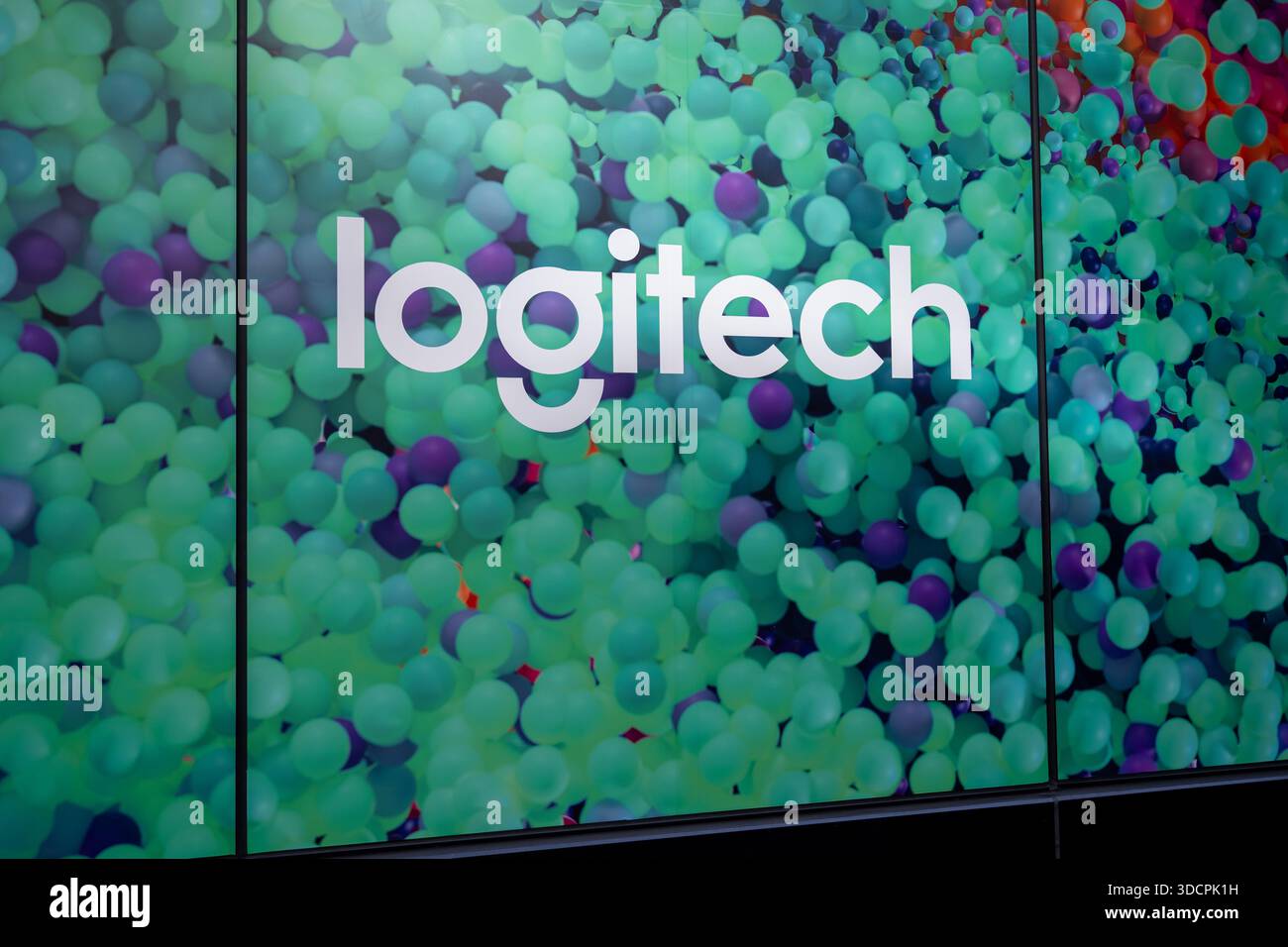 Logitech logo is visible at Logitech Experience Store, Union Square ...