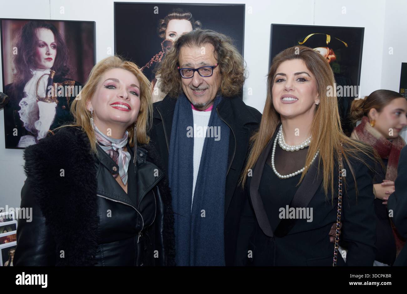Paris, France. 16th Dec, 2025. Regina Rebecca, Alain Zirah and Monica ...
