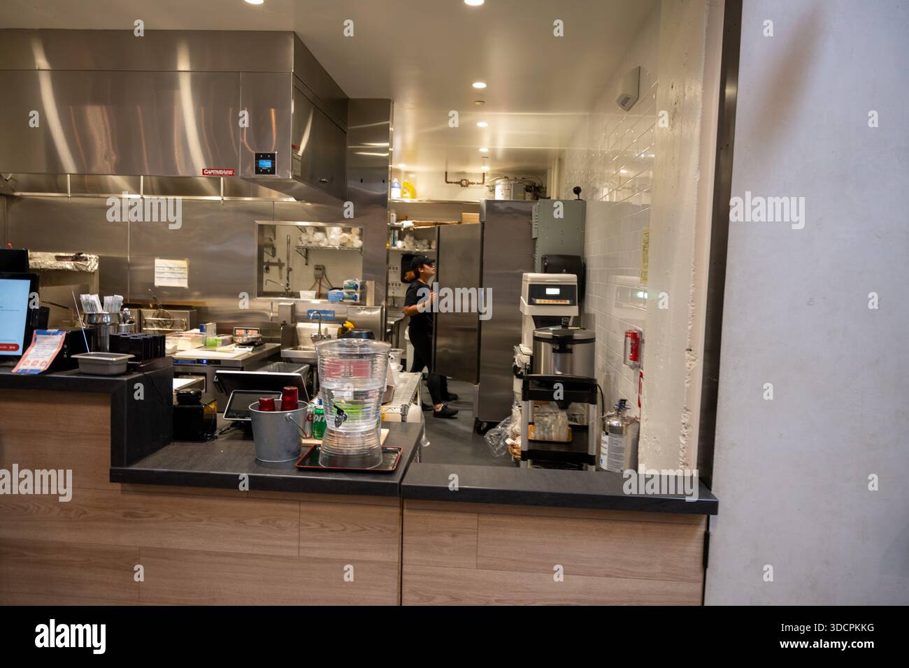 Kitchen of Demiya Yoshoku at Public Market Emeryville, a food hall in ...
