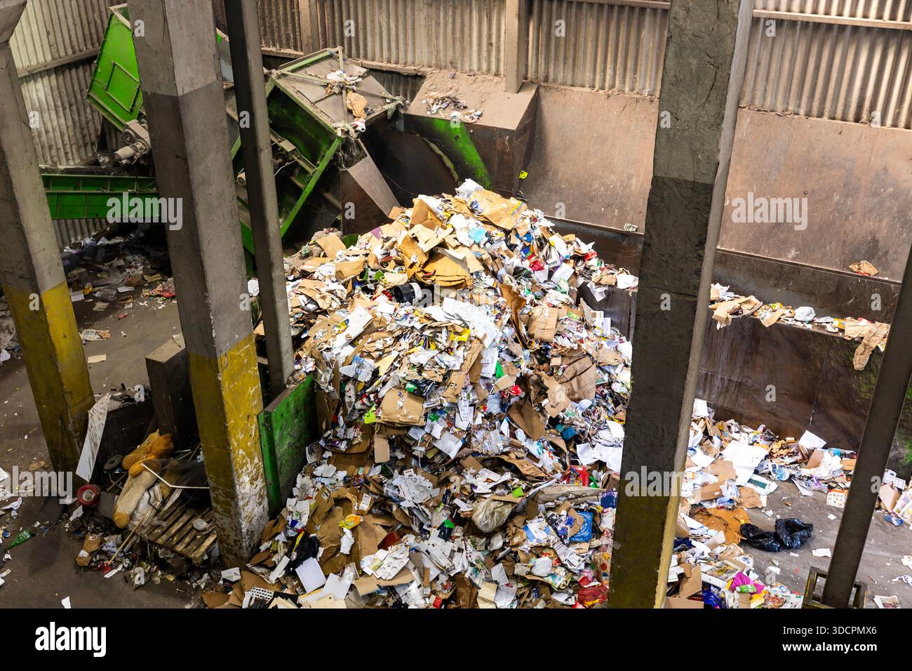 A waste sorting facility, also known as a Materials Recovery Facility ...