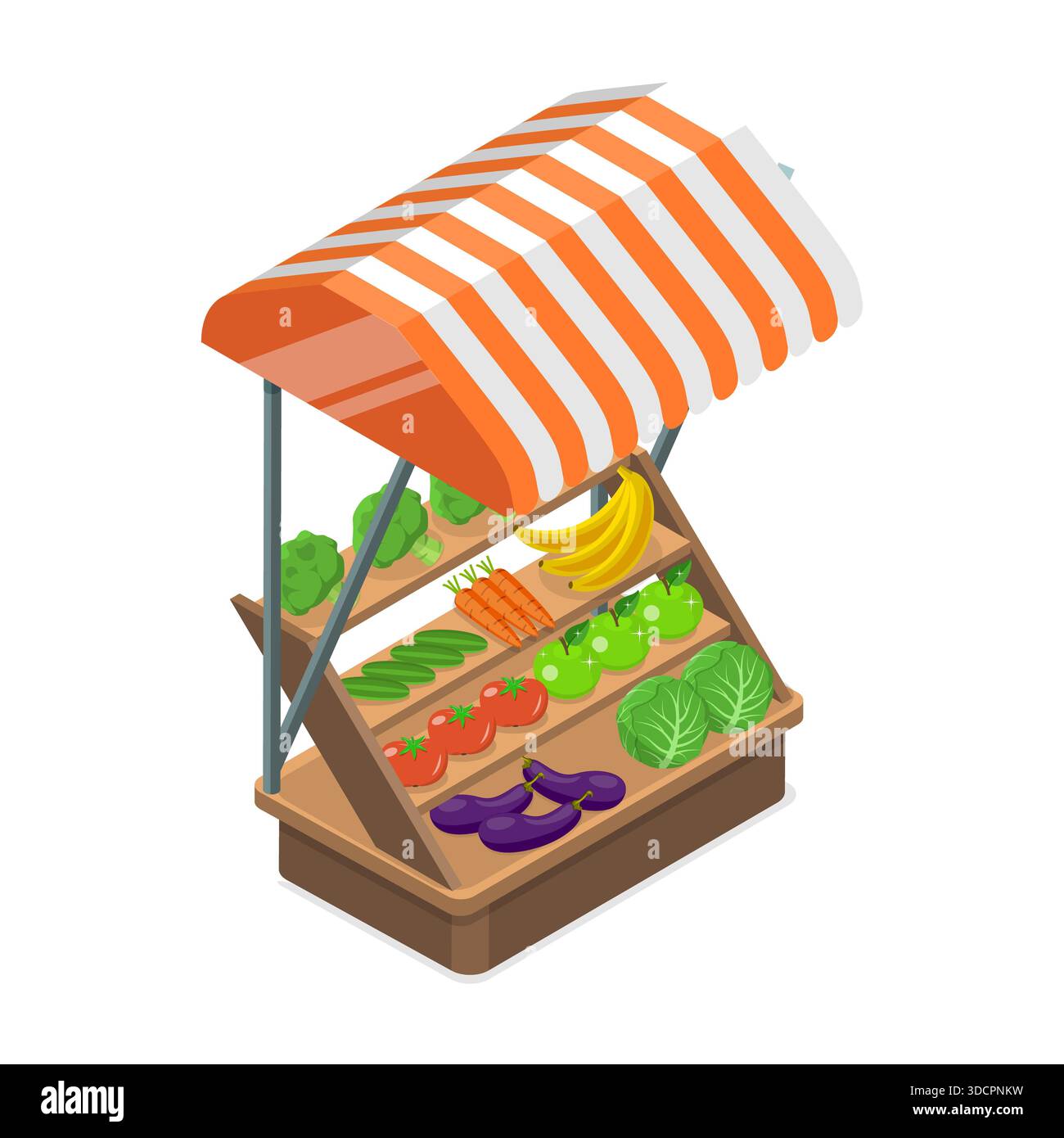 Market stalls background Cut Out Stock Images & Pictures - Alamy