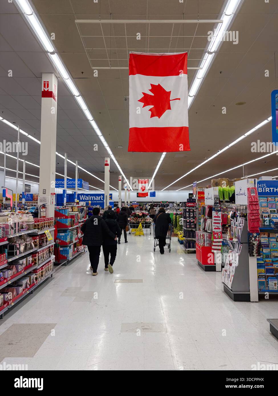 Walmart store interior hi-res stock photography and images - Alamy