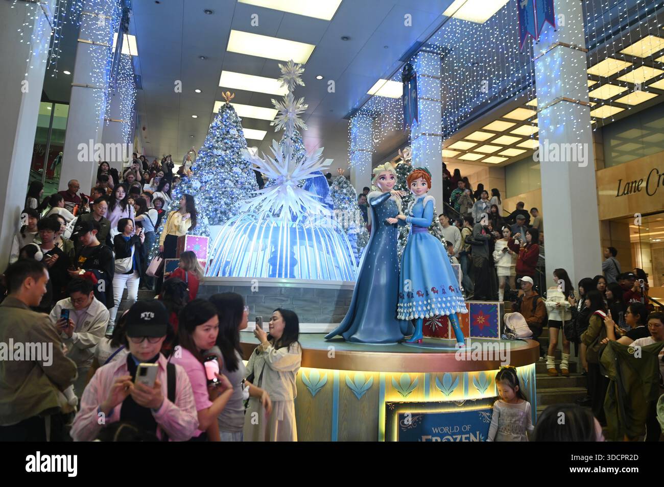 The visitors playing at the Harbour City on December 24, 2025 in Hong ...