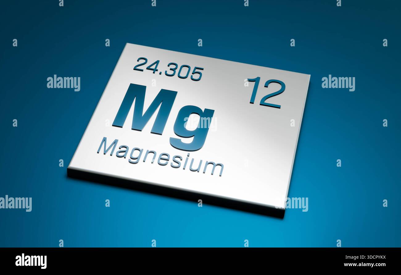 Magnesium, periodic table element. Magnesium, periodic table element ...