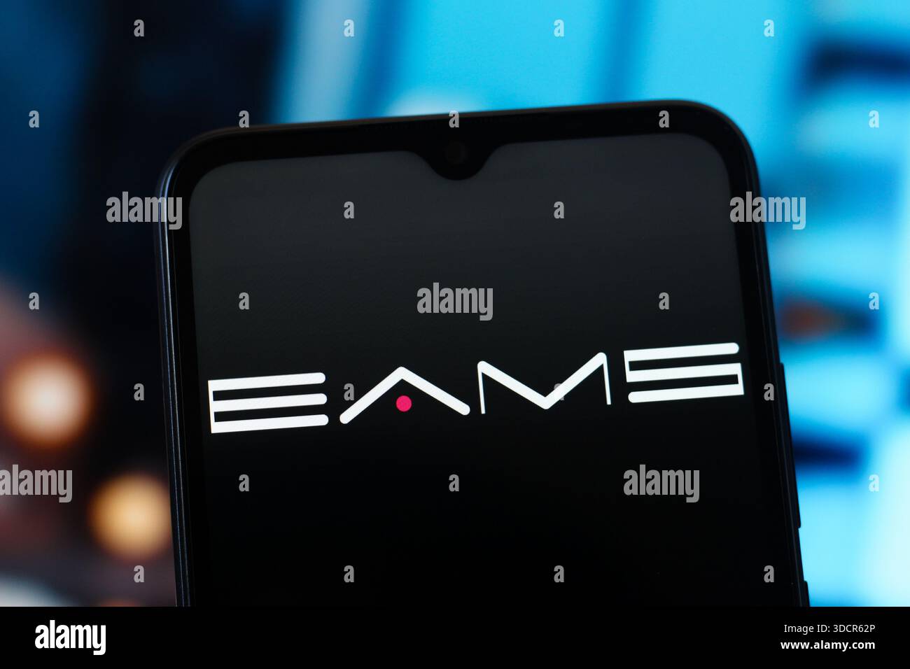 December 24, 2025, Canada: In this photo illustration, the EAMS ...