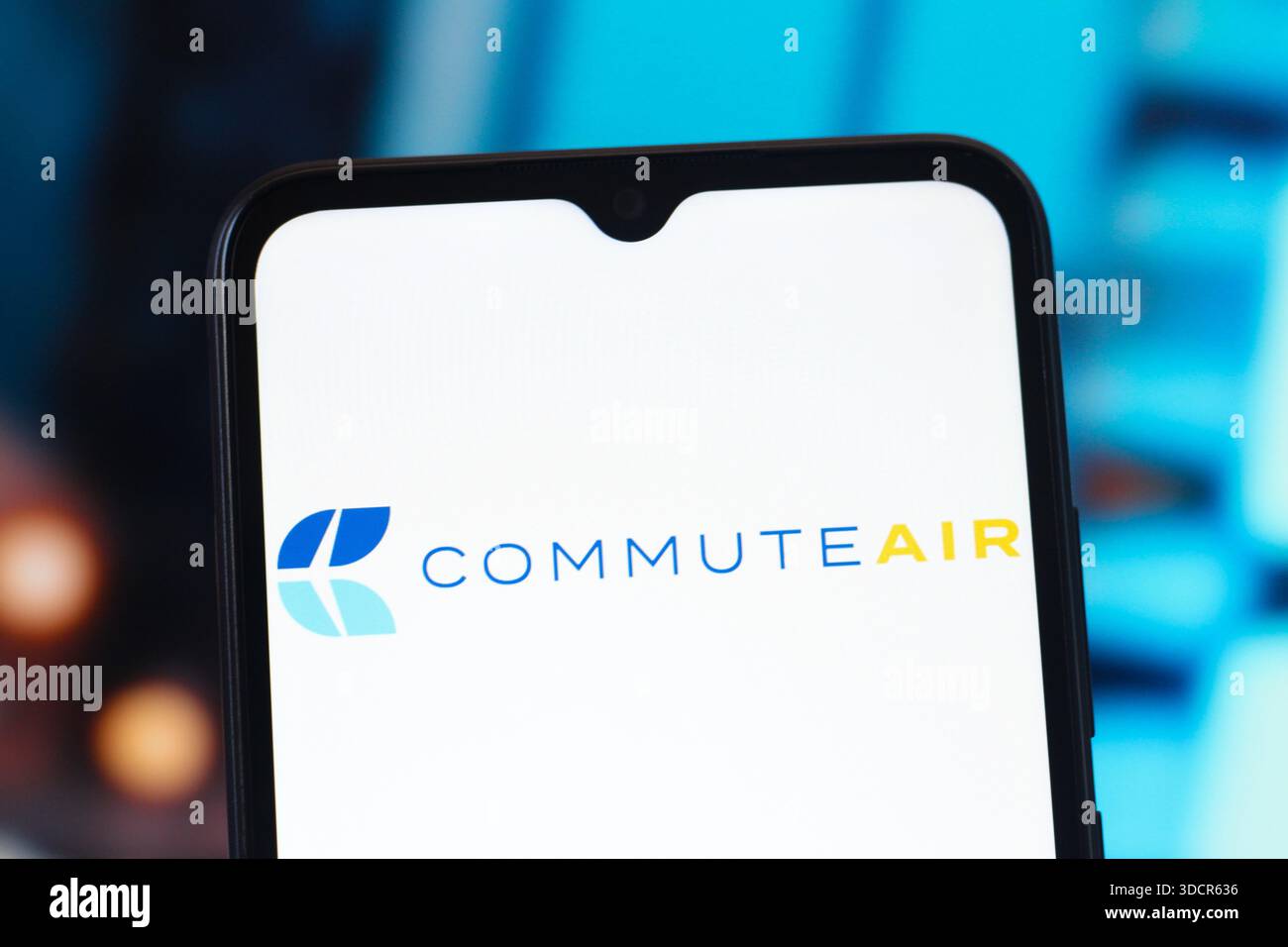 December 24, 2025, Canada: In this photo illustration, the CommuteAir ...