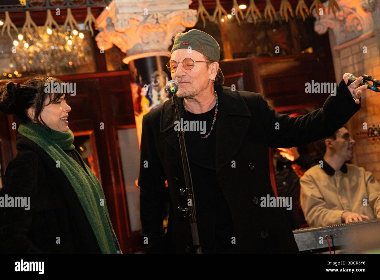 Dublin, Ireland – 24th December 2025 – Bono takes part in the annual ...