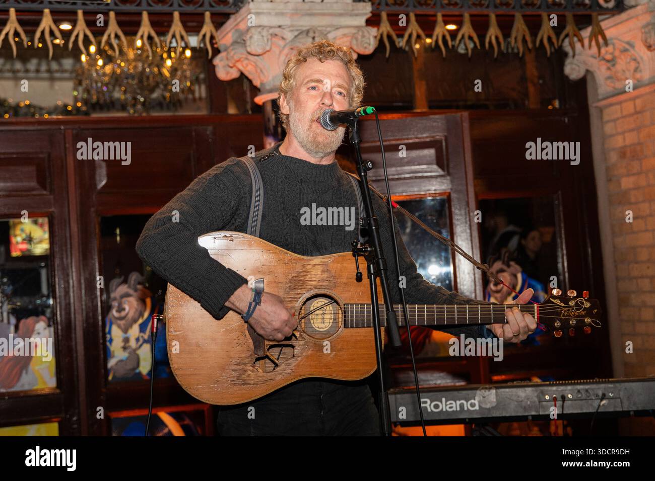 Dublin, Ireland – 24th December 2025 – Glen Hansard takes part in the ...