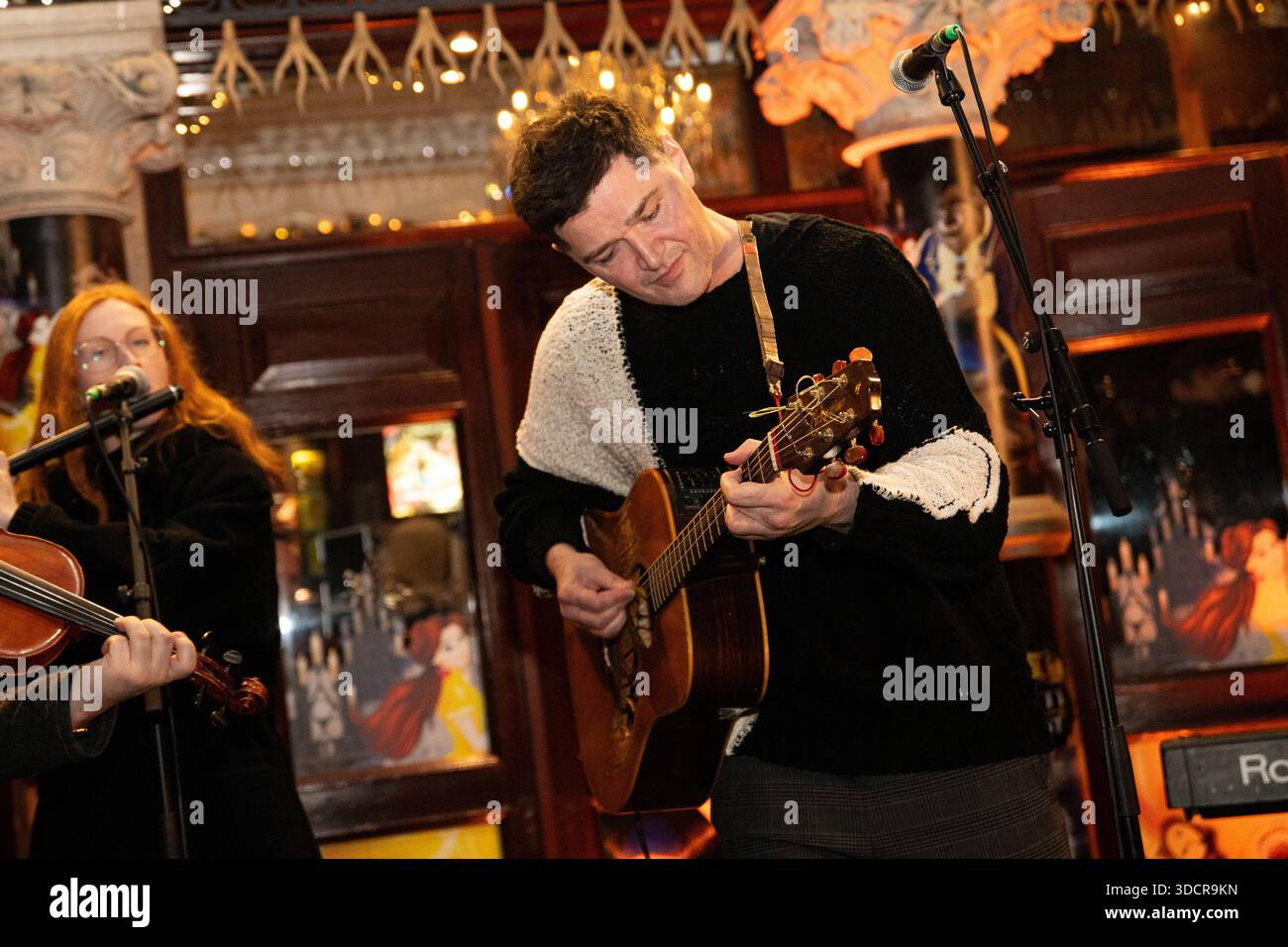 Dublin, Ireland – 24th December 2025 – Danny O'Donoghue takes part in ...