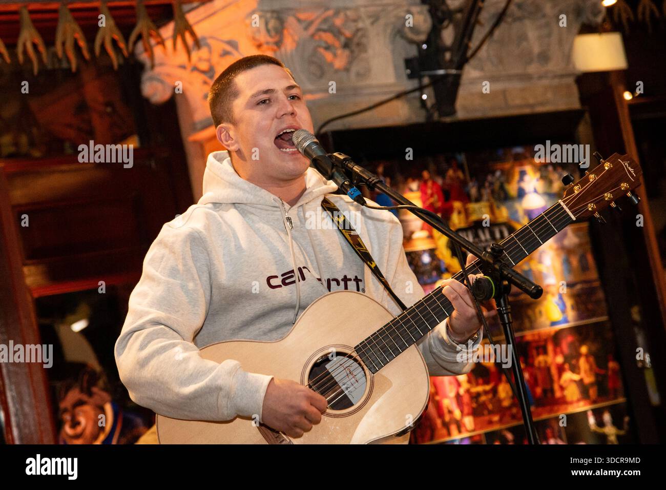 Dublin, Ireland – 24th December 2025 – Aaron Rowe takes part in the ...